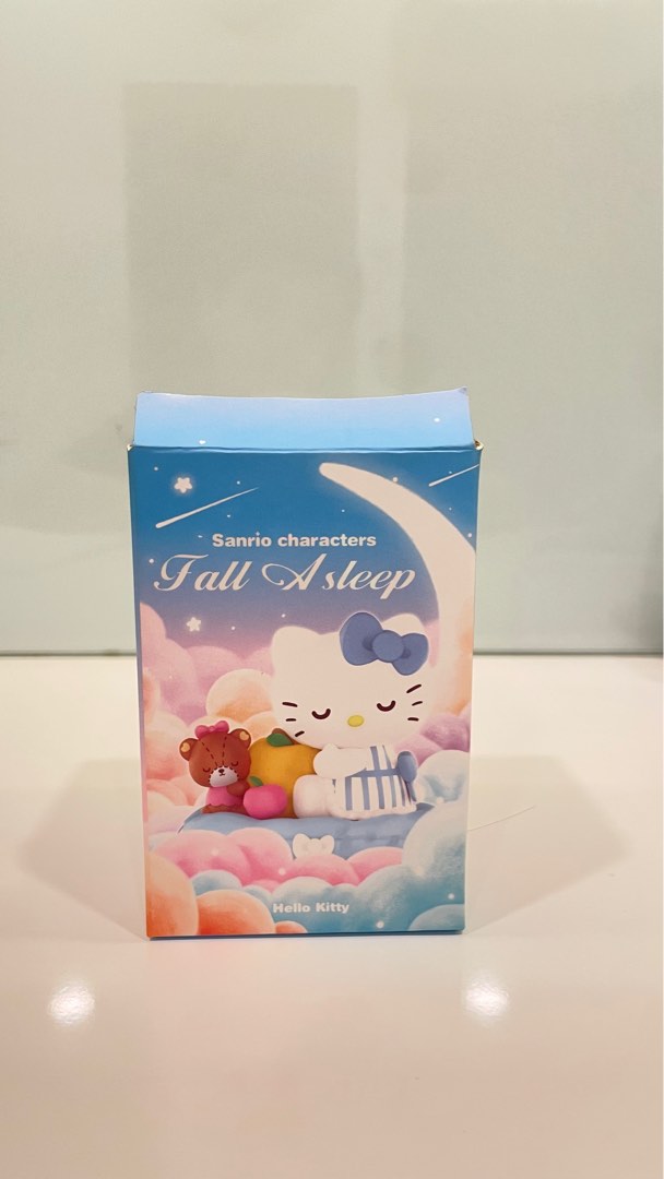 sanrio falling asleep - kuromi !, Hobbies & Toys, Toys & Games on Carousell
