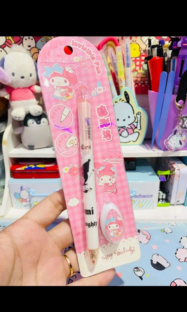 Sanrio Invisible Pens w light, Hobbies & Toys, Stationary & Craft, Art ...
