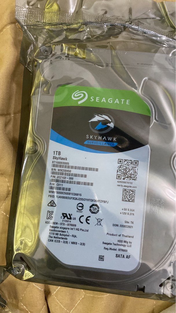 seagate skyhawk 1Tb, Computers & Tech, Parts & Accessories, Hard Disks ...