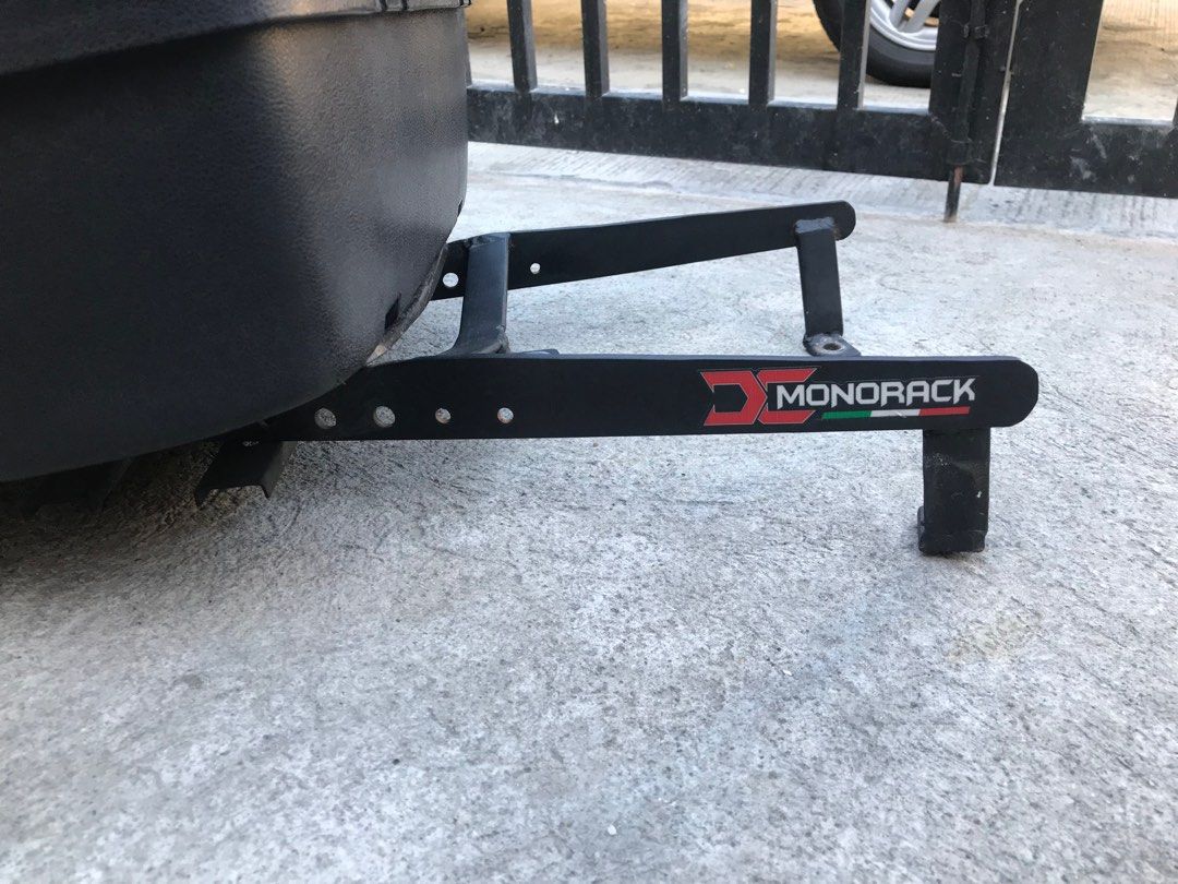 SEC Topbox 32 Liters + DC Monorack bracket for Honda Click V1 or ...