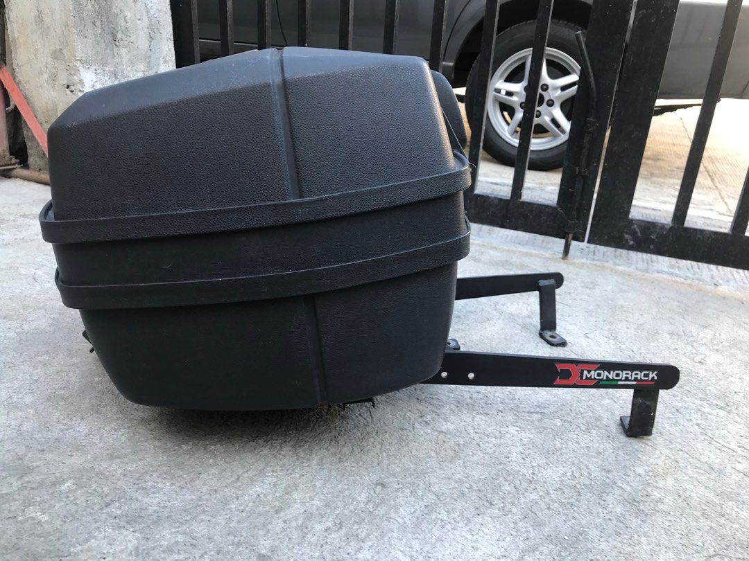 SEC Topbox 32 Liters + DC Monorack bracket for Honda Click V1 or ...