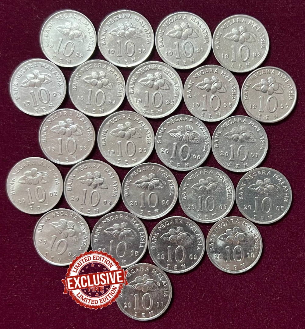 RAMADHAN OFFER!!! #10S2 : SET LENGKAP SYILING 10SEN SIRI 2 MALAYSIA ...