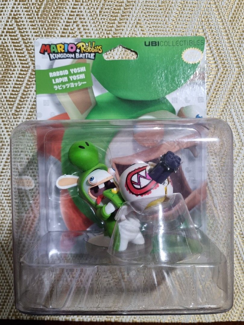 [Set of 3]: Mario+Rabbids 3-inch Yoshi, Mario and Luigi, Hobbies & Toys ...