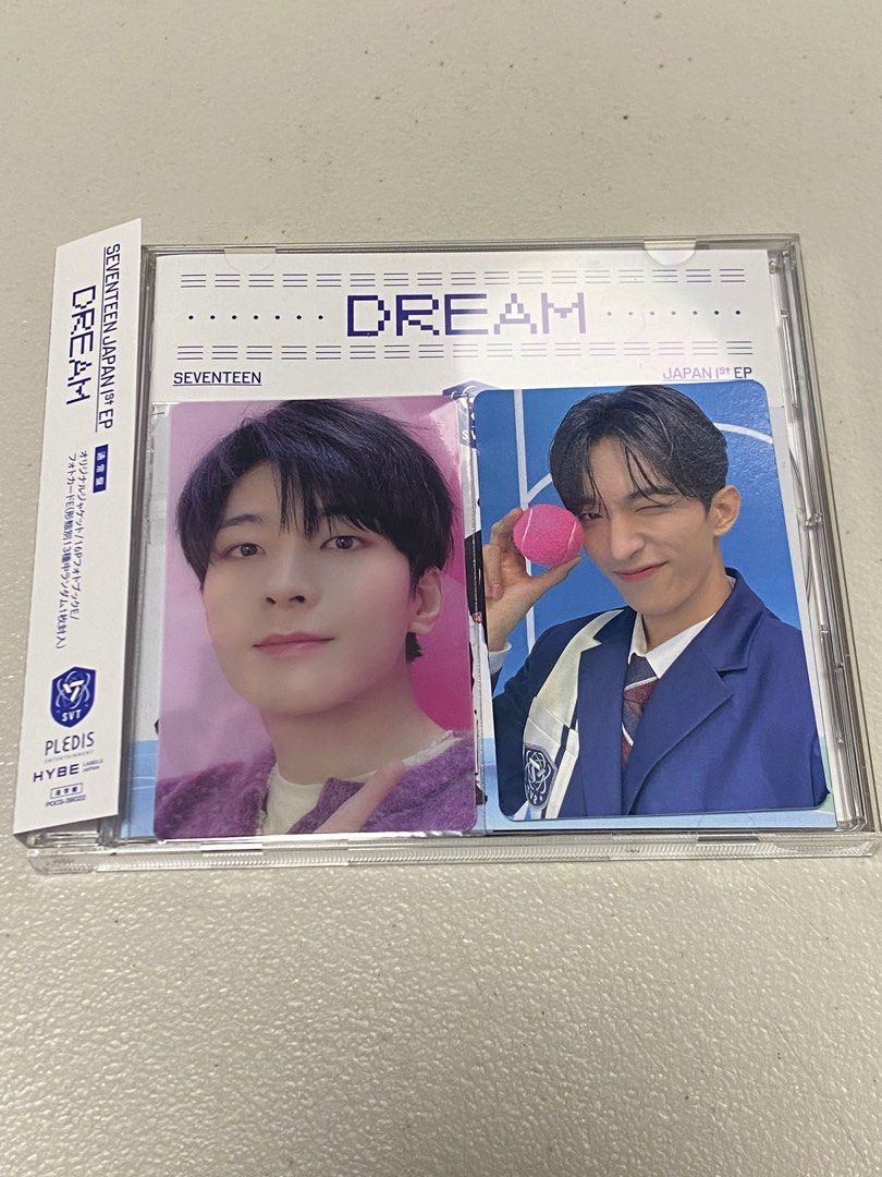 Seventeen Dream Regular ver with DK & Wonwoo ums pob, Hobbies & Toys, Memorabilia & Collectibles ...