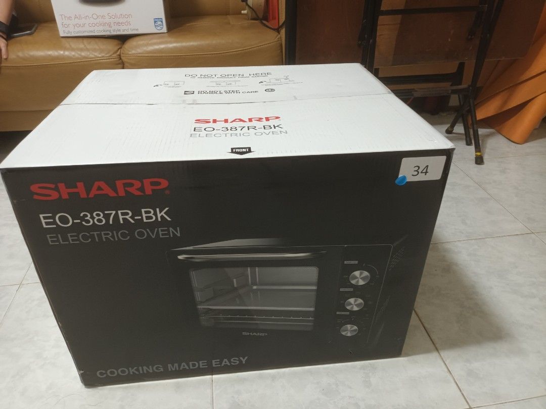 SHARP EO-387R-BK ELECTRIC OVEN, TV & Home Appliances, Kitchen Appliances, Ovens & Toasters on ...