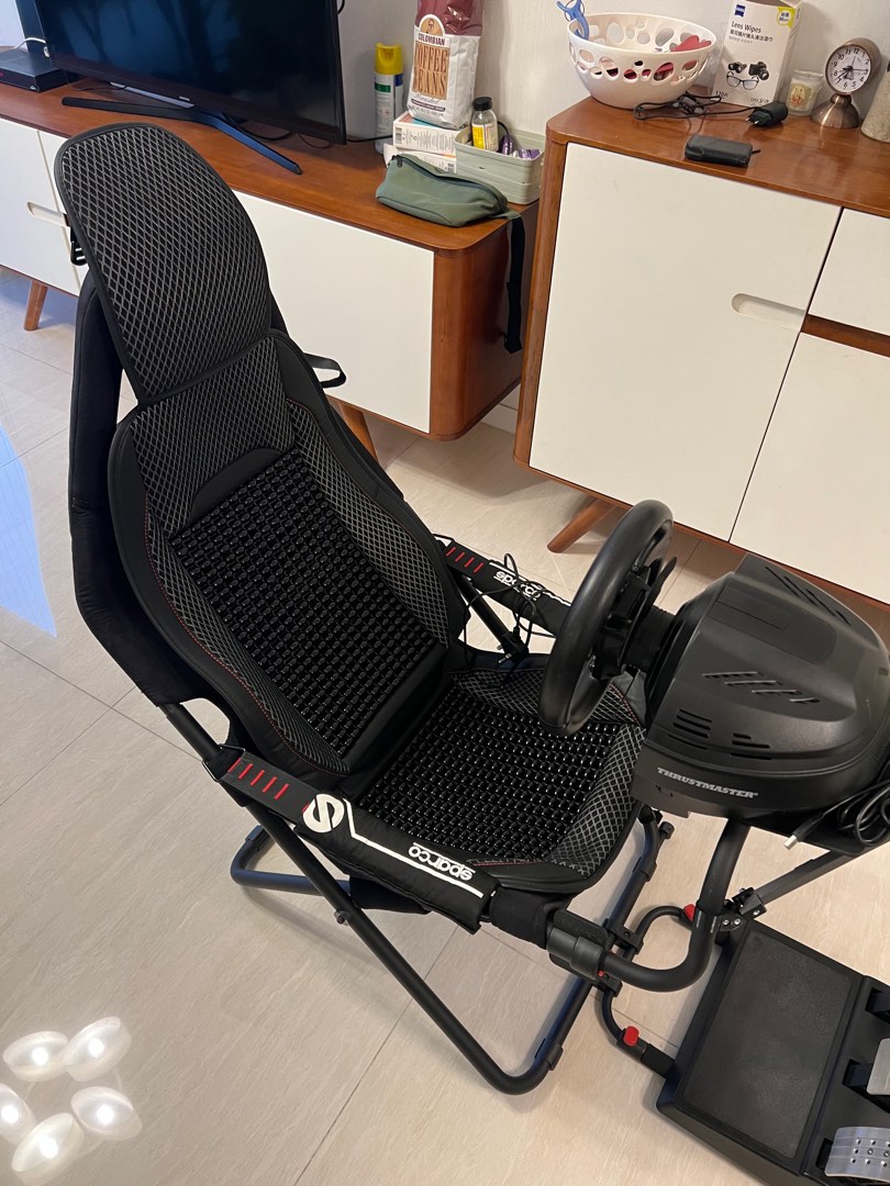 Sim racing set Thrustmaster T300 & Playseat Challenge, Video Gaming ...