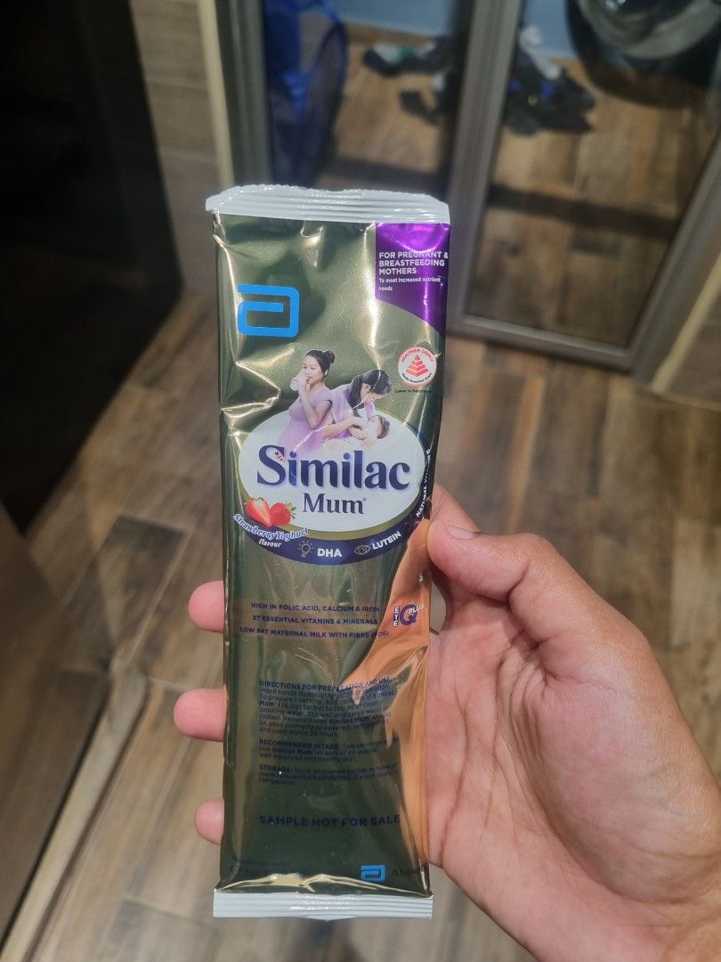 Similac Mum Vanilla 400g + sample, Babies & Kids, Maternity Care on ...