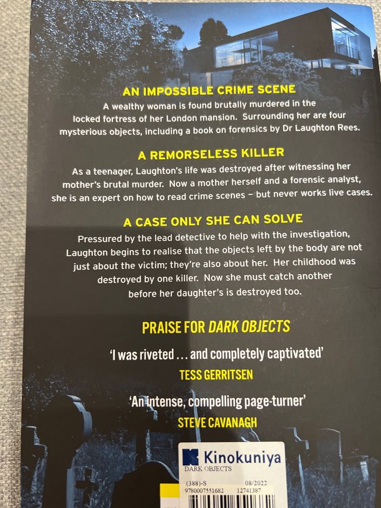 Simon toyne - dark objects, Hobbies & Toys, Books & Magazines, Fiction ...