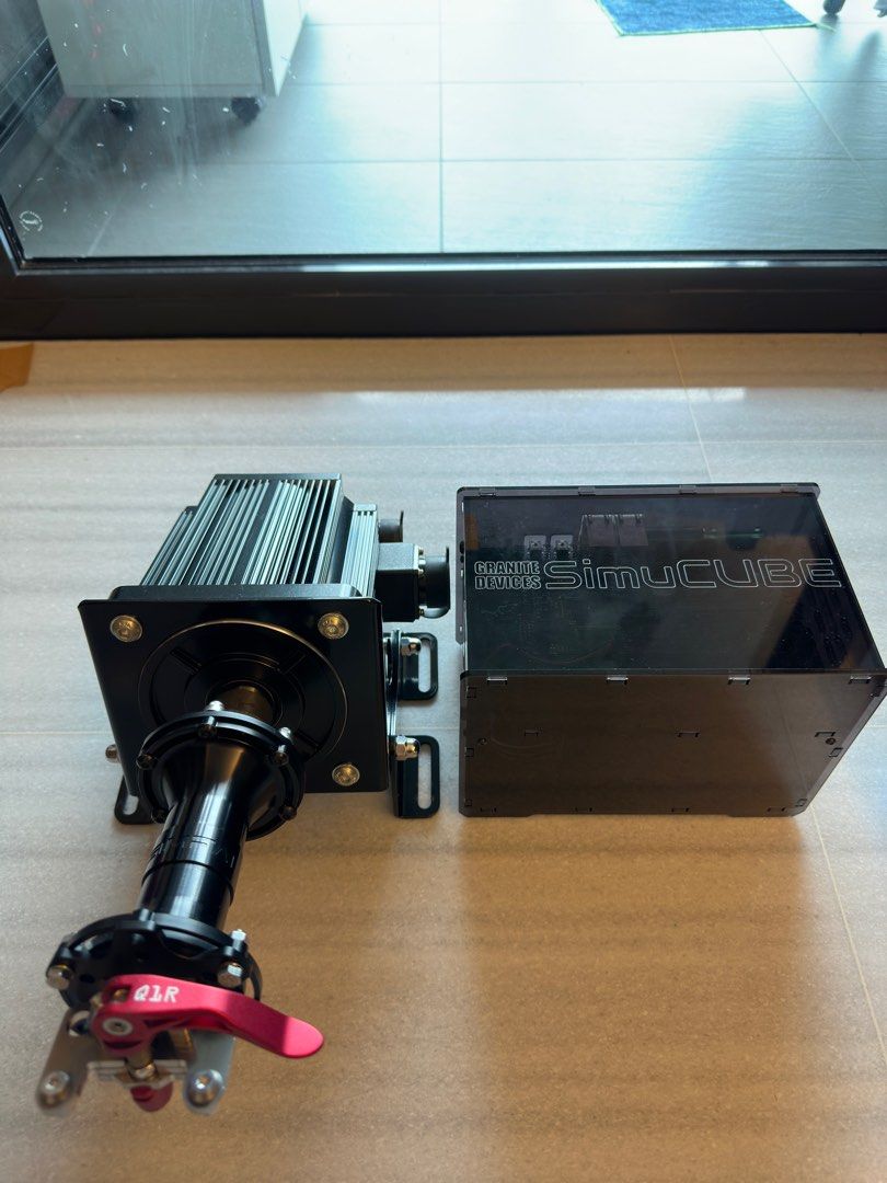 Simucube OSW with Wireless Module and Q1R Plus Wheel Extension Sim Racing, Video Gaming, Gaming ...