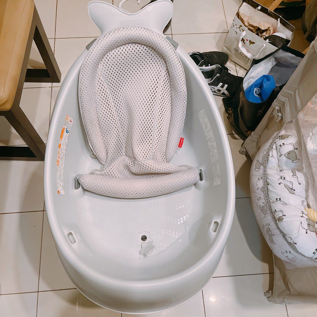 Skip Hop sling 3 stage smart whale baby bath tub, Babies & Kids ...