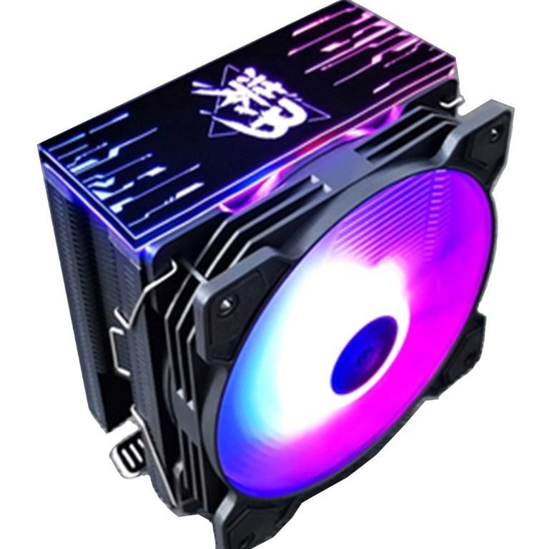 Snowman "Black Warrior" MT6-S 6 Heatpipe ARGB CPU Cooler - For AMD ...