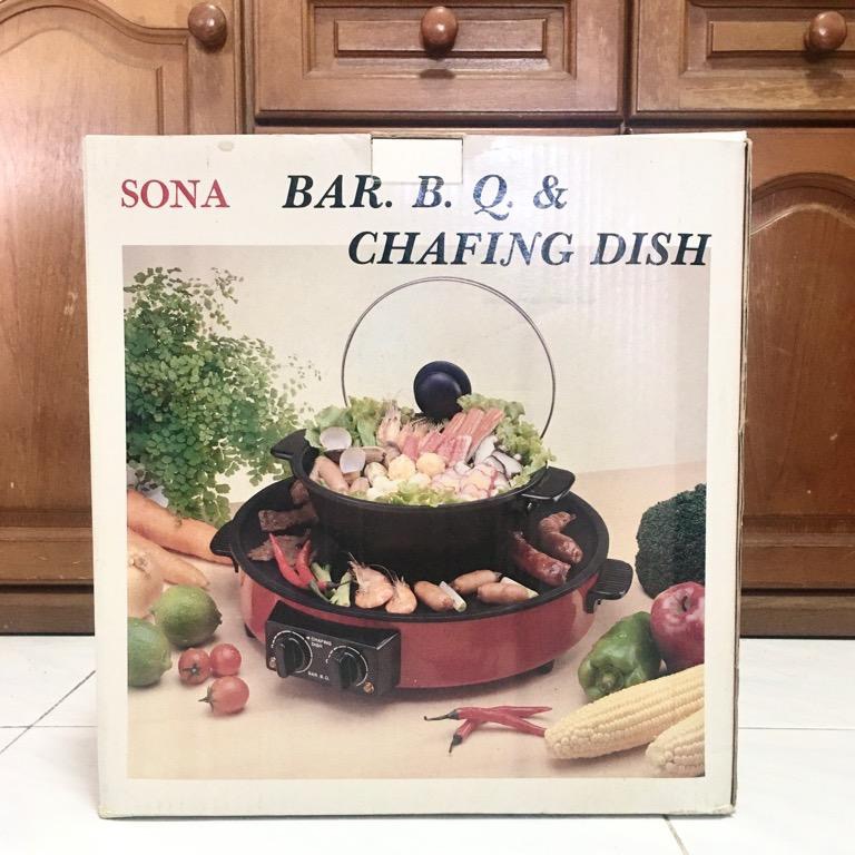 SONA Large Korean BBQ Steamboat Hot Pot with Hot Plate Multi Cooker, TV ...