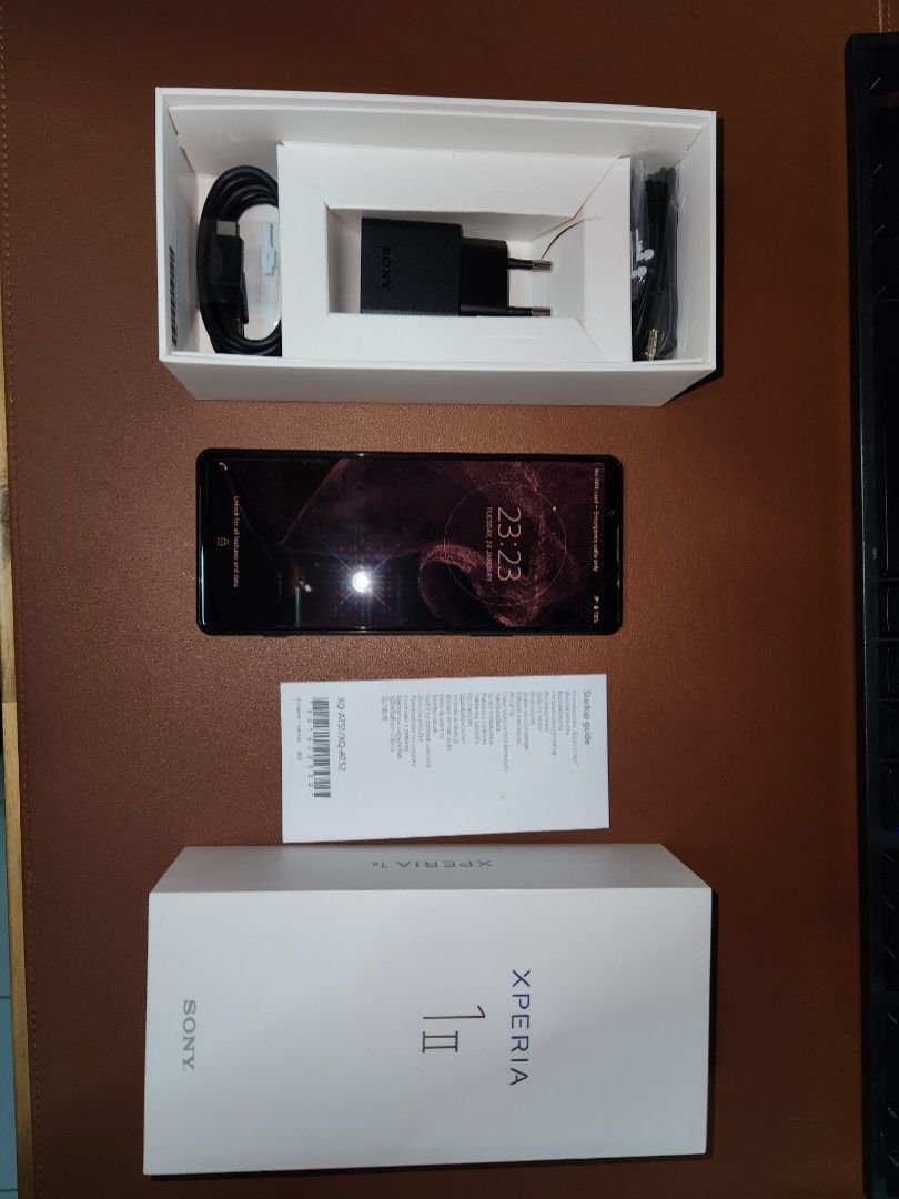 Sony Xperia 1 ii Black Full Set, Mobile Phones & Gadgets, Mobile Phones ...