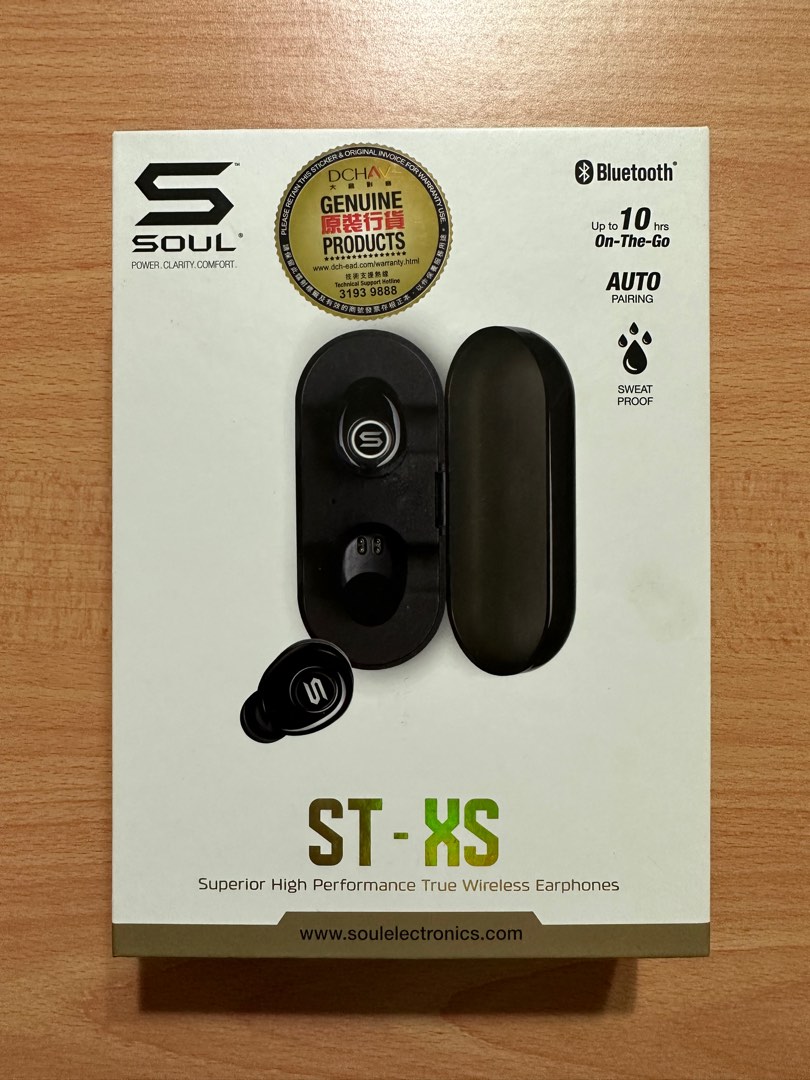 SOUL ST-XS True Wireless Earbuds (Black), Audio, Earphones on Carousell