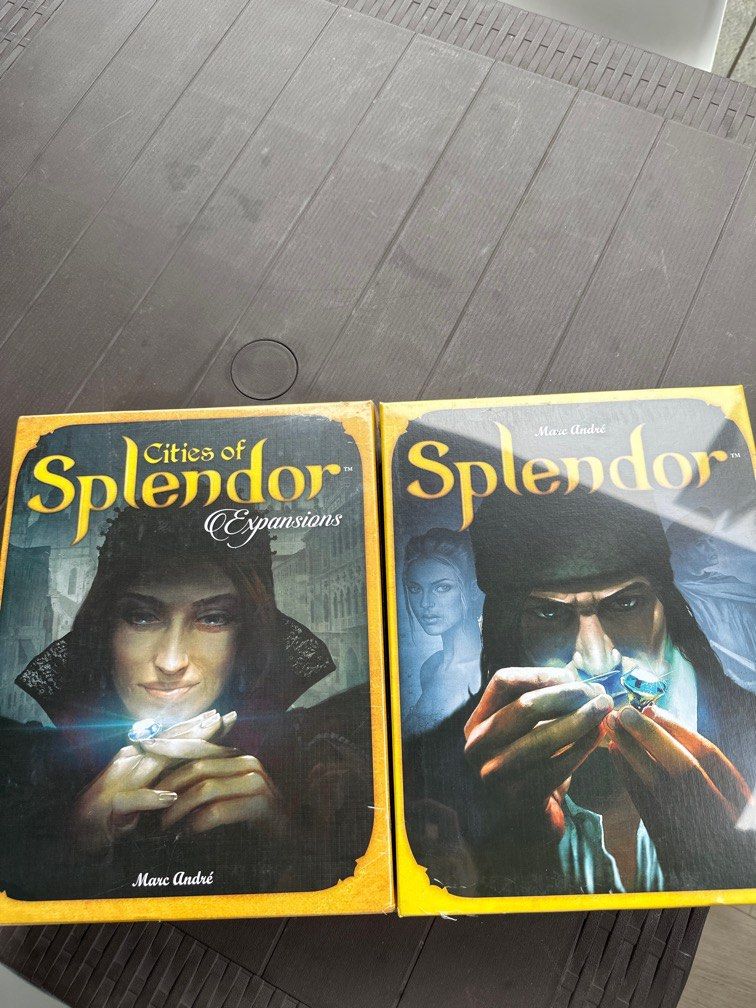 Splendor and Cities of Splendor (Expansions), Hobbies & Toys, Toys ...