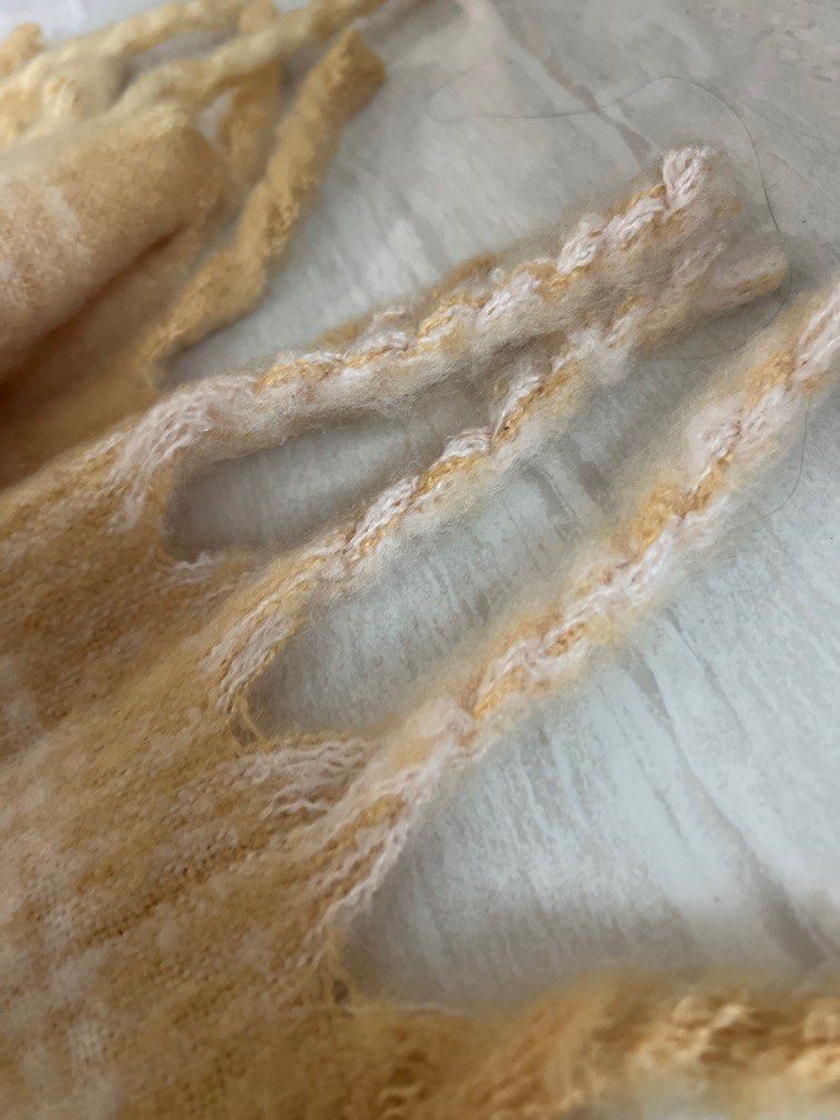 Spotlight Koo Evette Yellow Throw, Furniture & Home Living, Home Decor ...