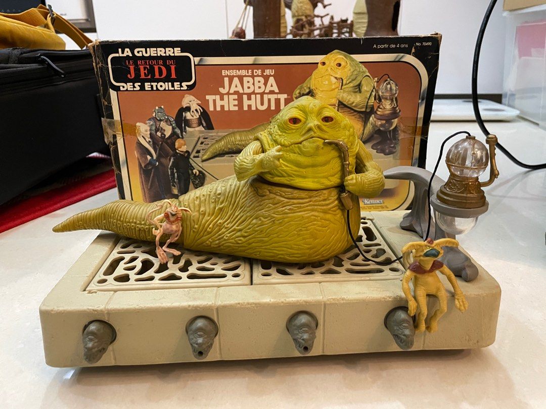 Star Wars Vintage Kenner Jabba the Hutt, Hobbies & Toys, Toys & Games ...