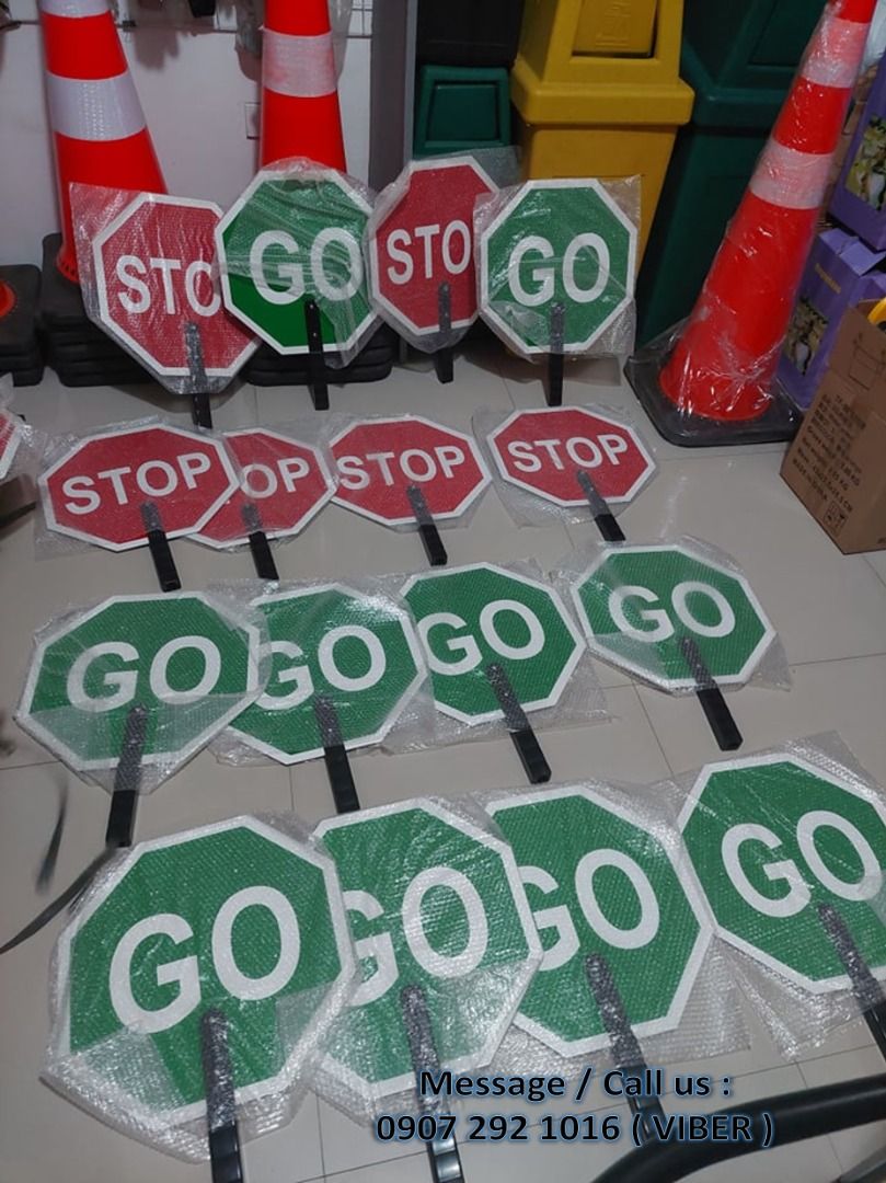 Stop & go signage supplier 6, Commercial & Industrial, Construction ...