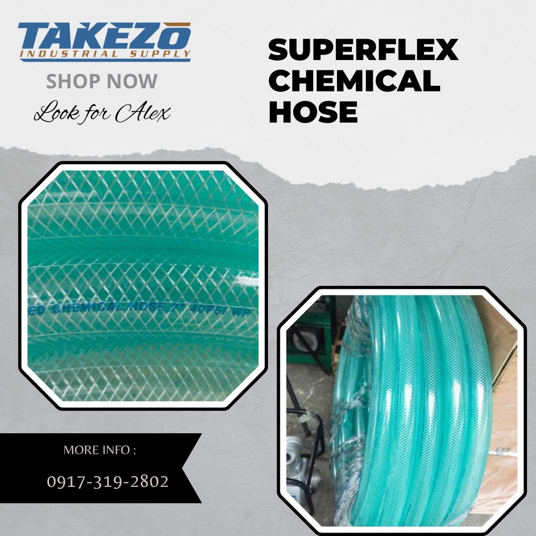 Superflex chemical hose, Commercial & Industrial, Construction Tools ...