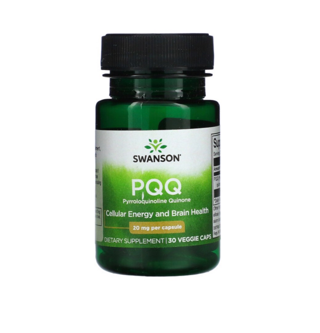 Swanson PQQ 20 mg 30 Veggie Caps expiry date 08/2024, 健康及營養食用品, 健康補充品, 健康補充品 - 維他命及補充品 - Carousell
