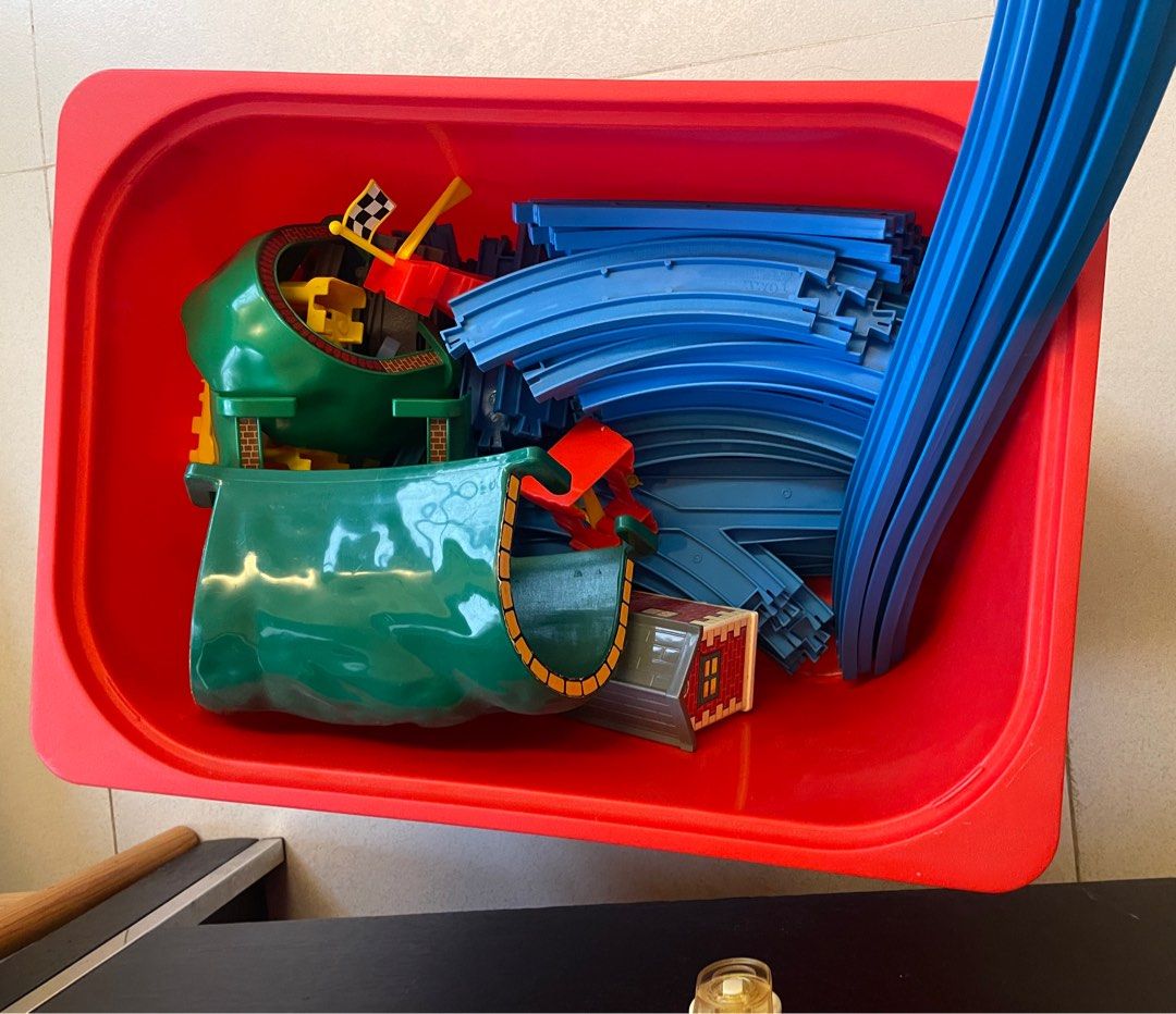 Takara Tomy Plarail train set with accessories, Hobbies & Toys, Toys ...