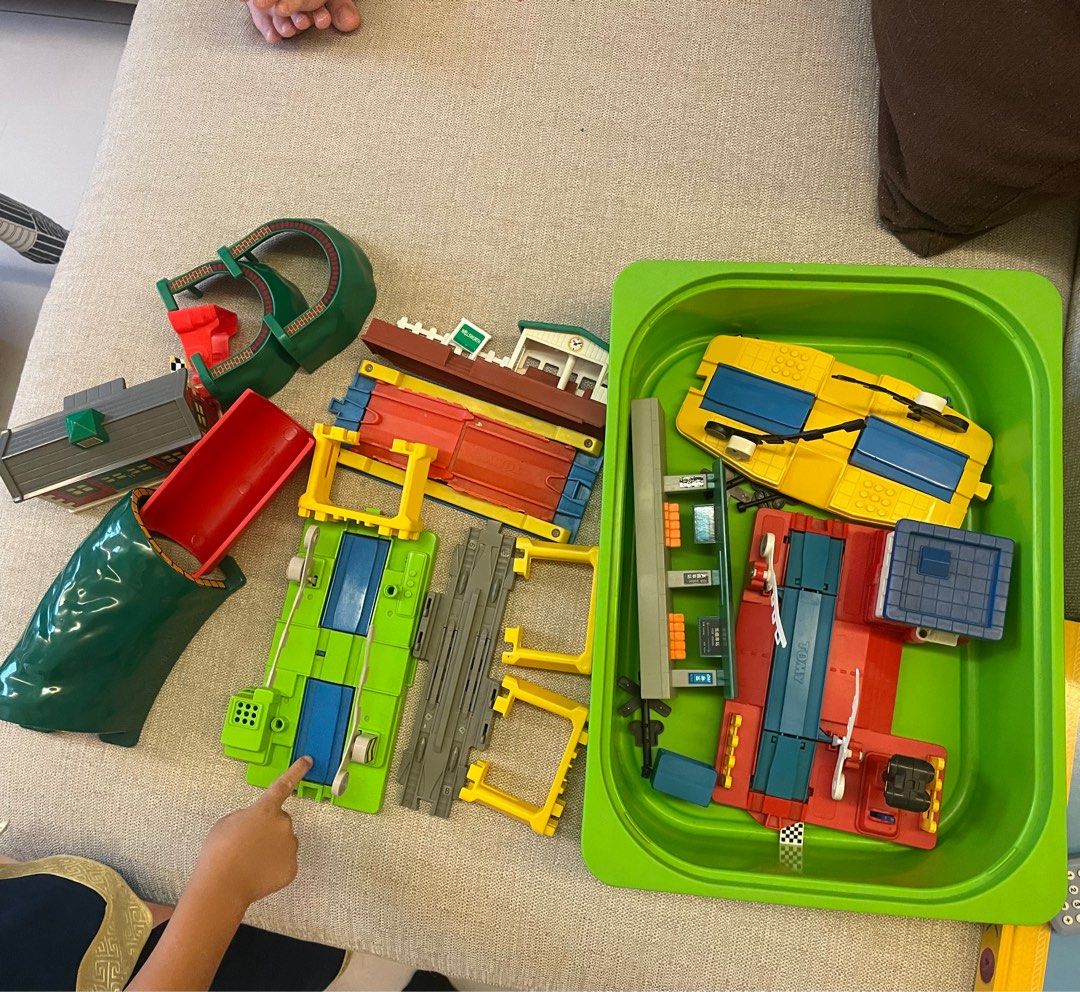 Takara Tomy Plarail train set with accessories, Hobbies & Toys, Toys ...