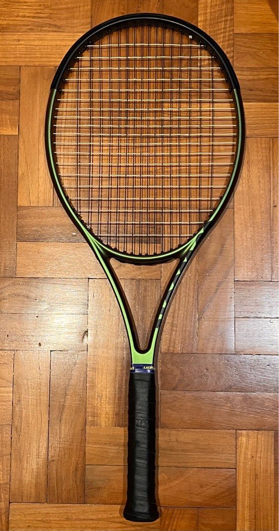 Tennis Racket - Wilson Blade 104 v8, Sports Equipment, Sports & Games ...