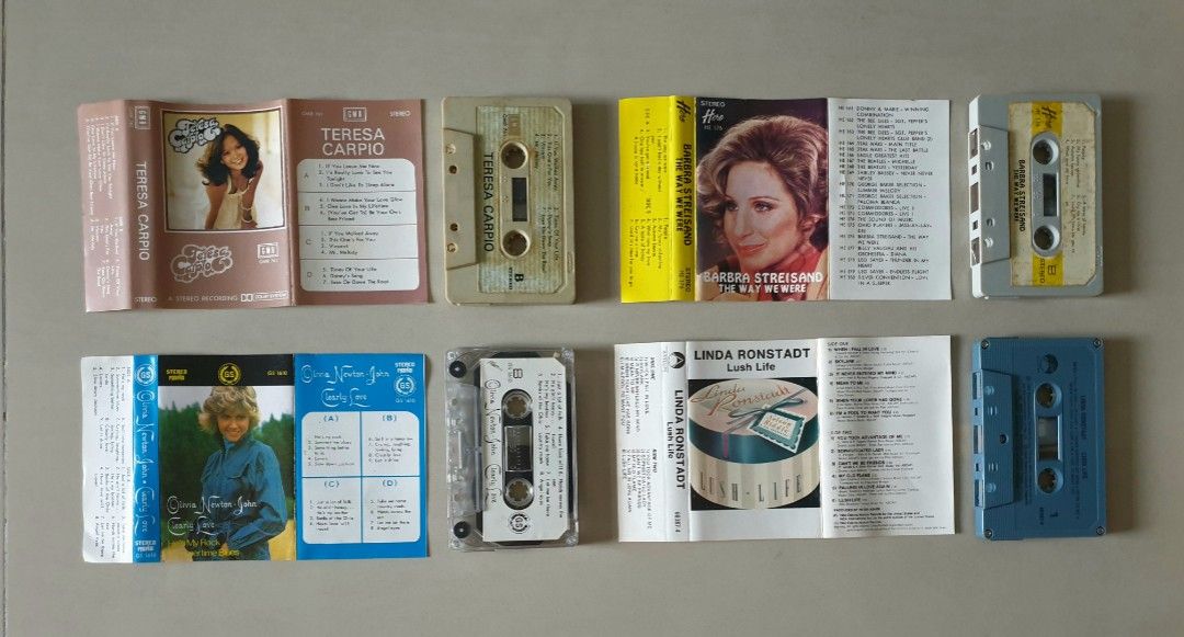 Teresa Carpio, Barbra Streisand,Olivia Newton John,Linda Ronstadt,Helen ...