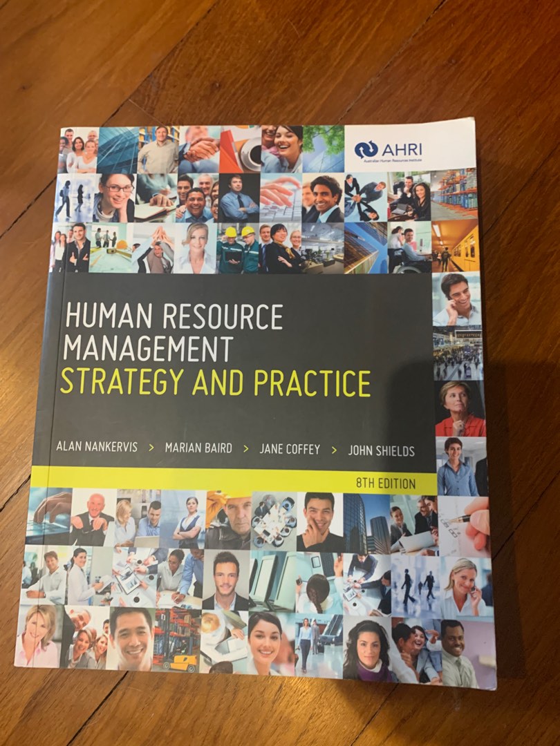 Textbook - human resource management strategy and practice, Hobbies ...