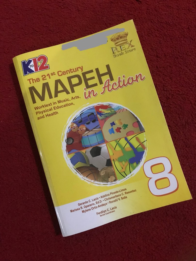 The 21st Century MAPEH in Action 8, Hobbies & Toys, Books & Magazines, Textbooks on Carousell