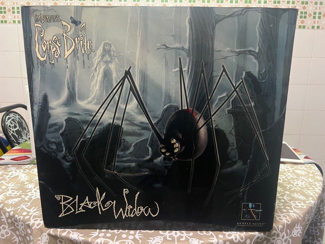 The Corpse Bride Black Widow Statue by Gentle Giant, Hobbies & Toys ...