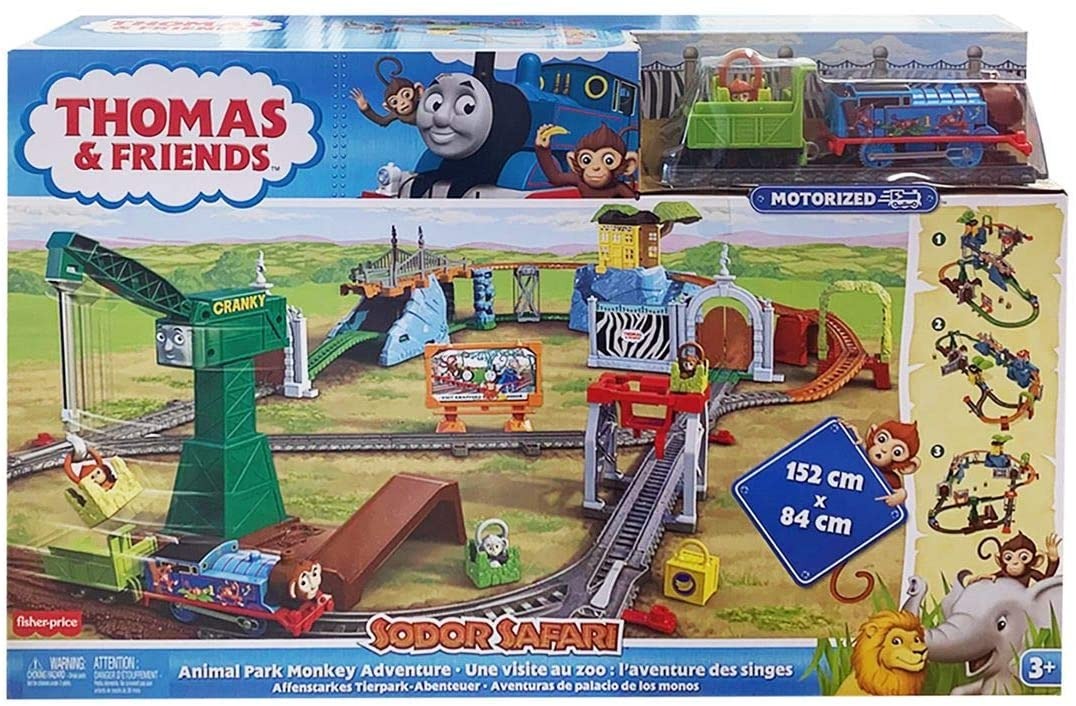 Thomas & Friends Sodor Safari Animal Park Monkey Adventure, Hobbies ...
