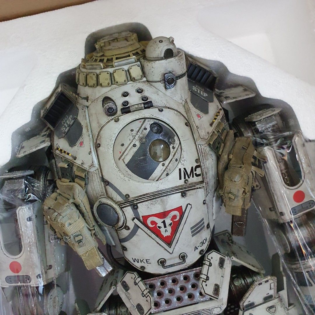 Threezero 3A Titanfall Atlas Robot Mech with Pilot 1/12 Action Poseable ...