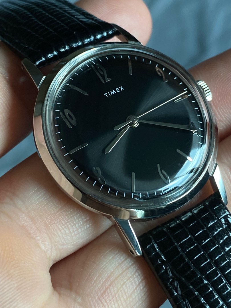 Timex Marlin 34mm men and women, Men's Fashion, Watches & Accessories ...