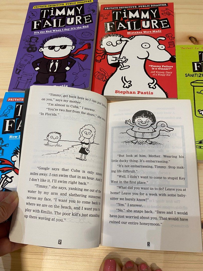 Timmy Failure books, Hobbies & Toys, Books & Magazines, Children's ...
