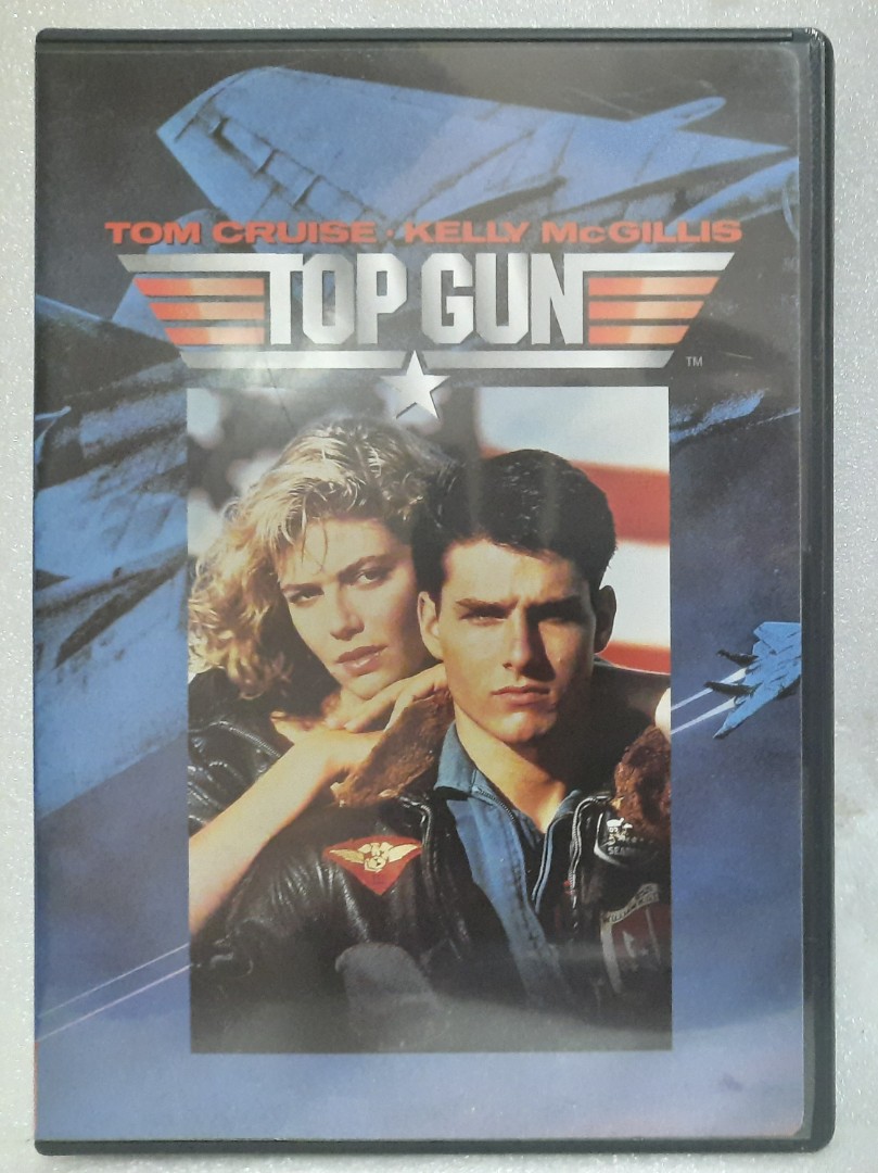 TOP GUN - TOM CRUISE [DVD], Hobbies & Toys, Music & Media, CDs & DVDs ...
