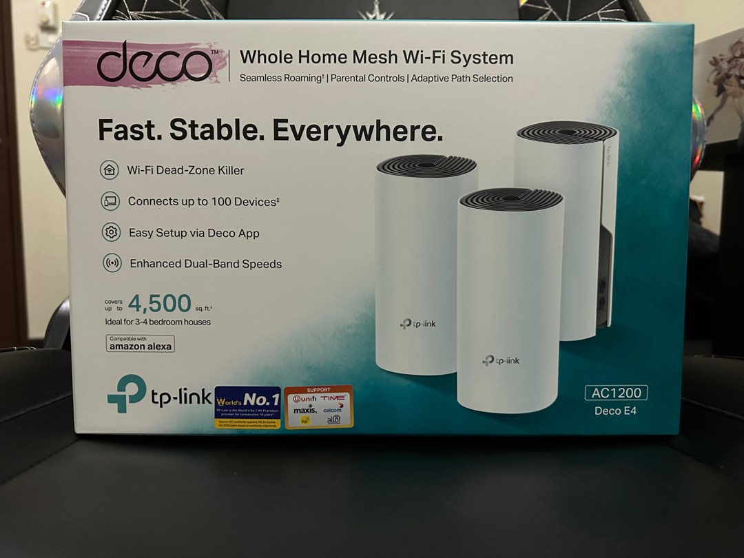 TP Link Deco E4 (3 units), Computers & Tech, Parts & Accessories ...