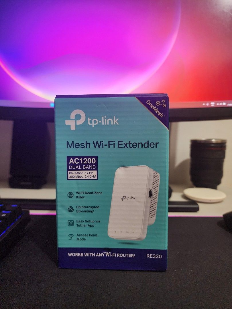 TP Link Mesh Wi-fi Extender RE330, Computers & Tech, Parts ...