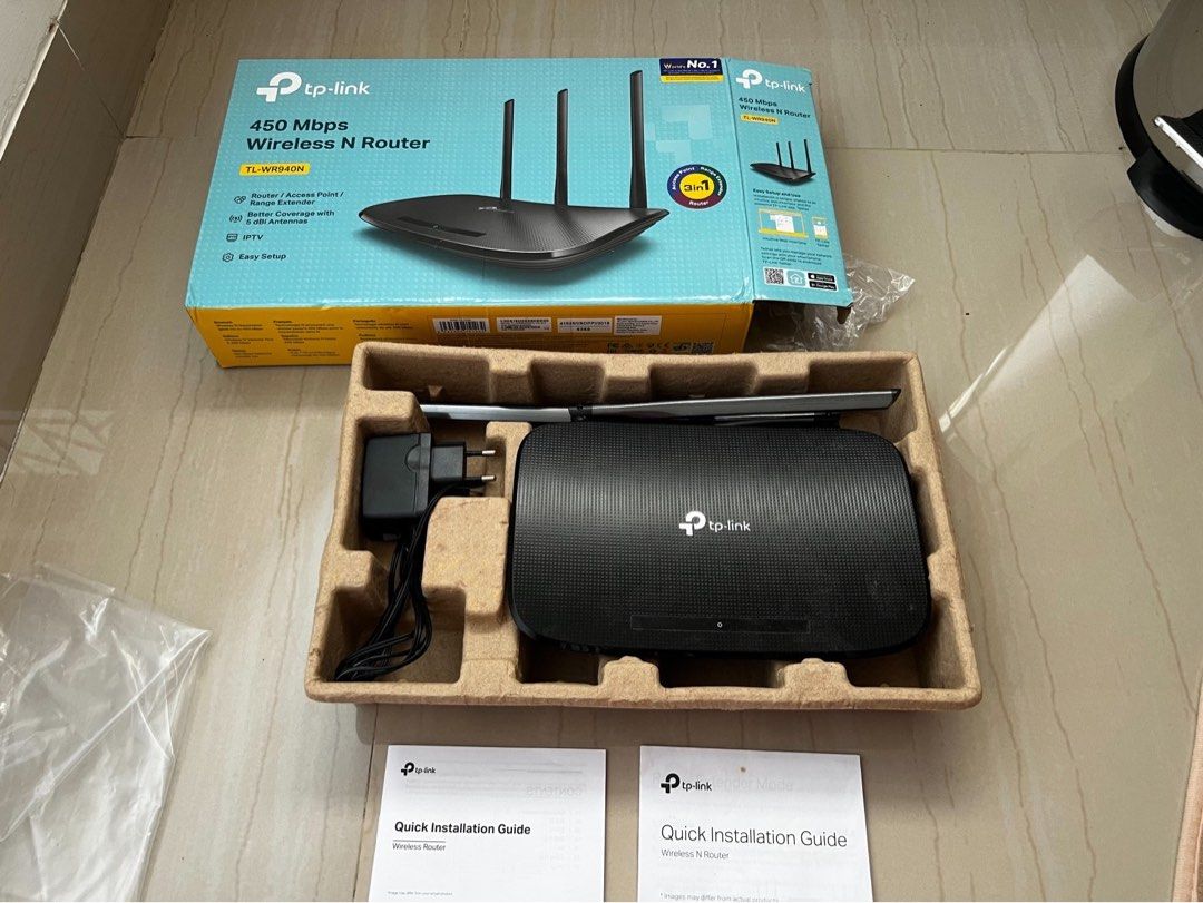 Tp Link 450 Mbps Wireless N Router TL WR940N Router Access Point Range Extender Better
