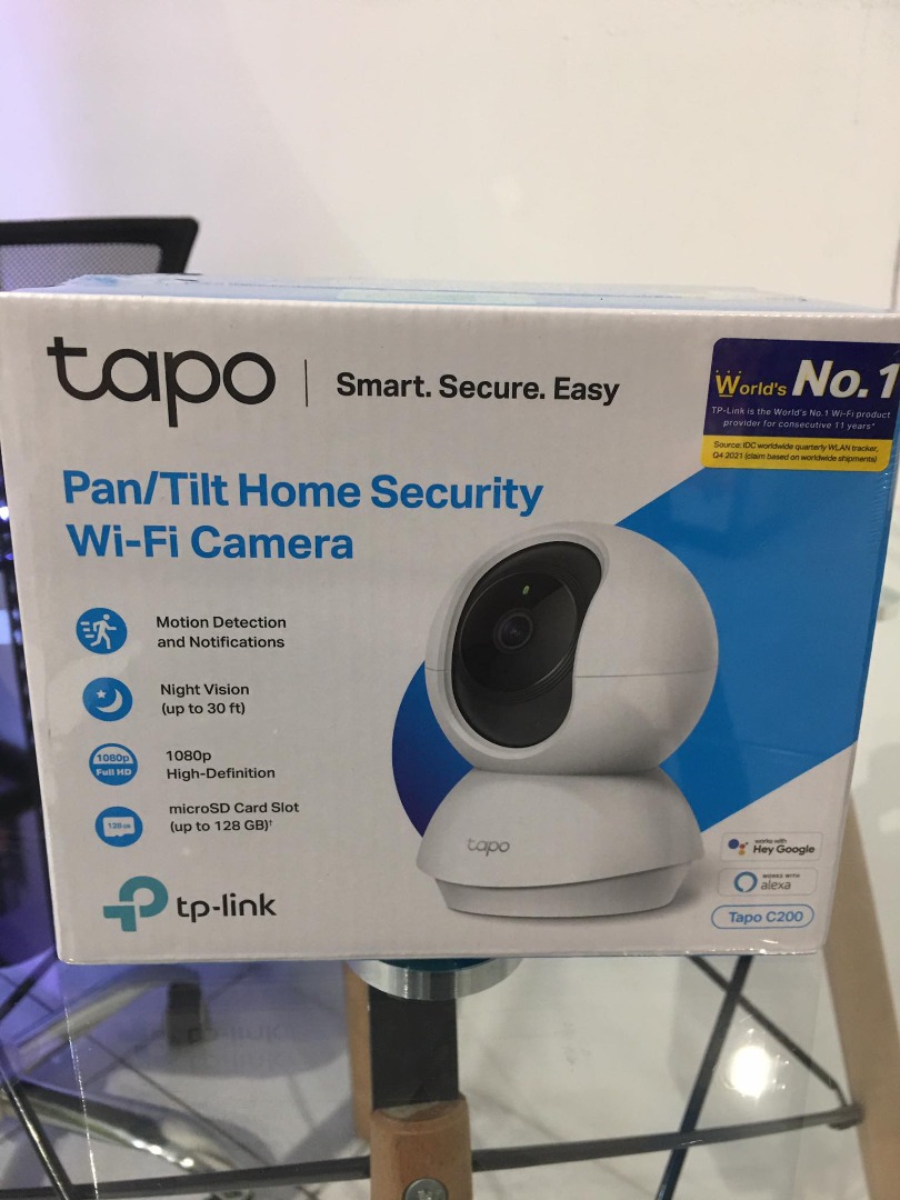 TP-Link Tapo C200 360° 1080P Pan/Tilt Home Security Wi-Fi Camera ...