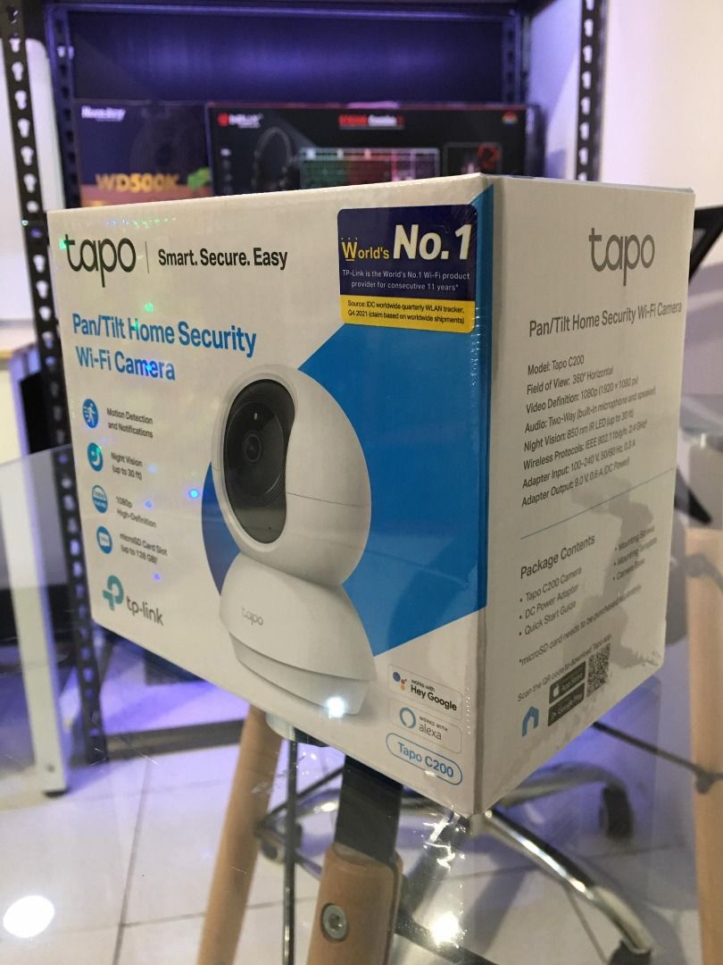 TP-Link Tapo C200 360° 1080P Pan/Tilt Home Security Wi-Fi Camera ...