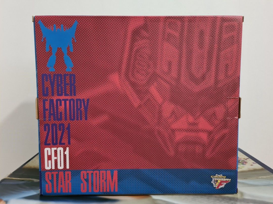 Transformers Cyber Factory CF01 / CF-01 Star Storm (Starscream ...