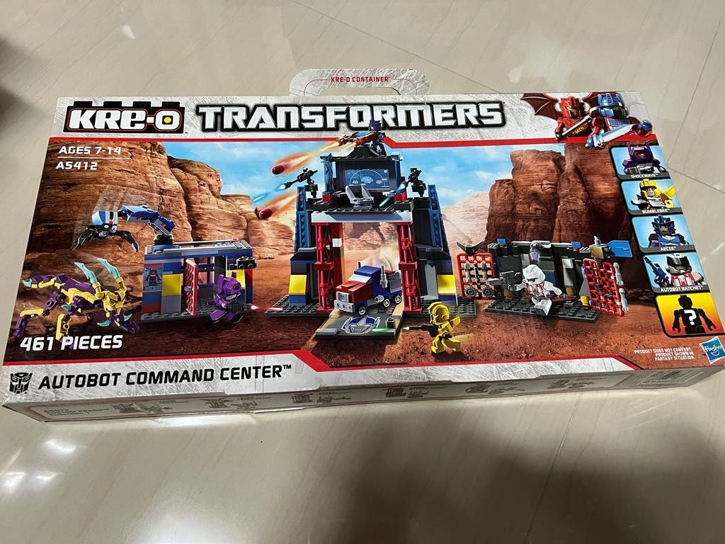 Transformers Kreo Autobot Command Center, Hobbies & Toys, Toys & Games on Carousell