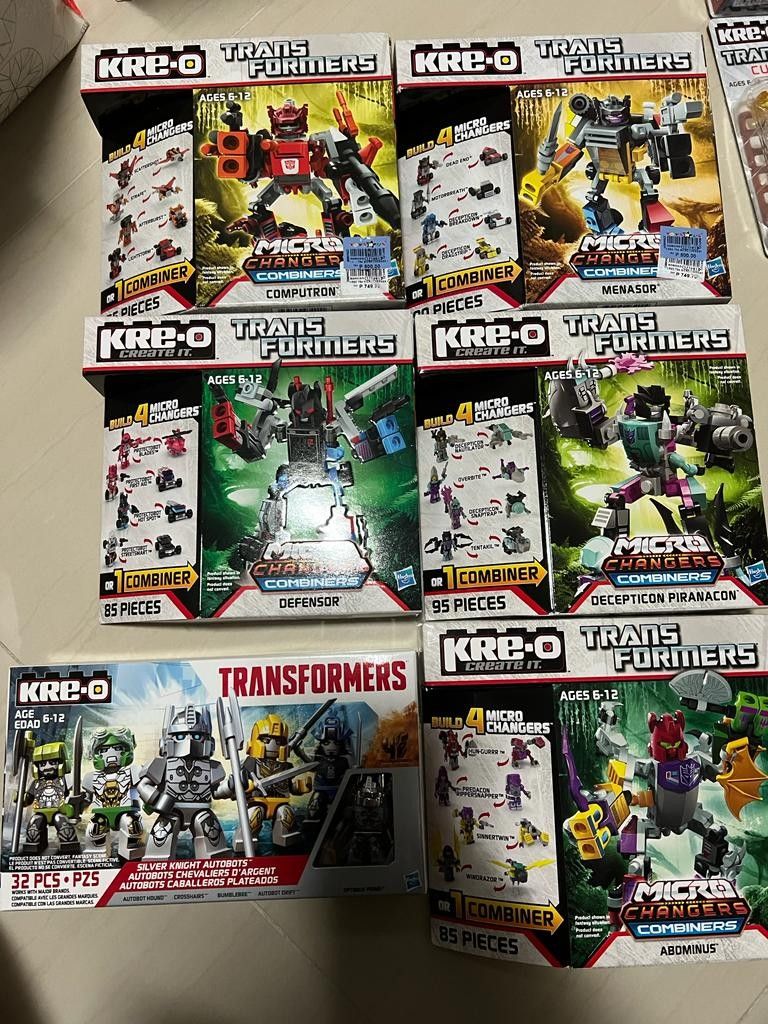 Transformers Kreo Combiners Set, Hobbies & Toys, Toys & Games on Carousell