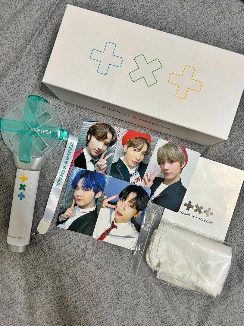 TXT OFFICIAL LIGHTSTICK (UNSEALED) | MOABONG, Hobbies & Toys ...