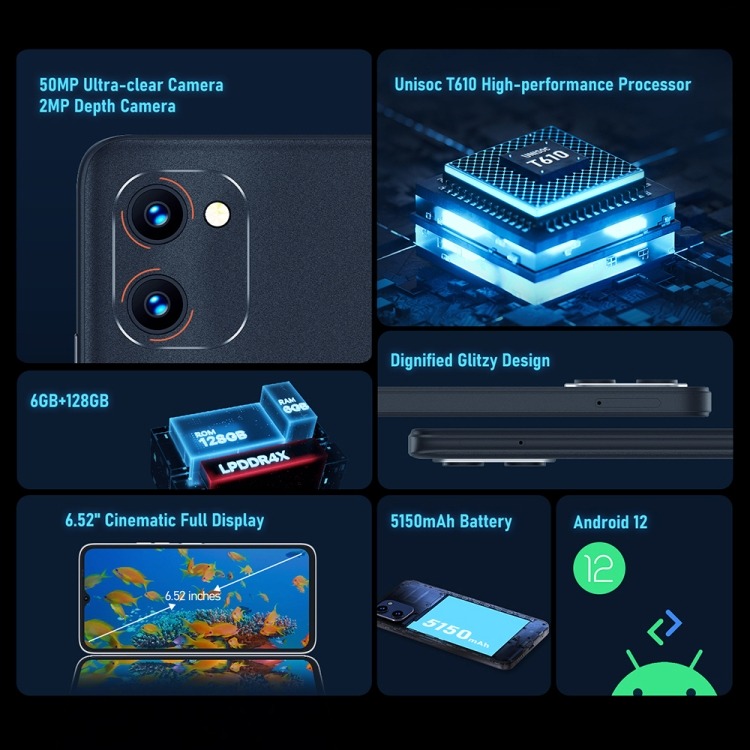 UMIDIGI C1 Max Dual SIM 6GB+128GB, Mobile Phones & Gadgets, Mobile ...