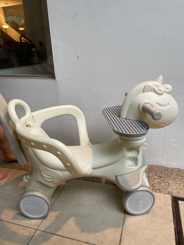 Unicorn Push Car / Rocker, Babies & Kids, Going Out, Other Babies Going ...