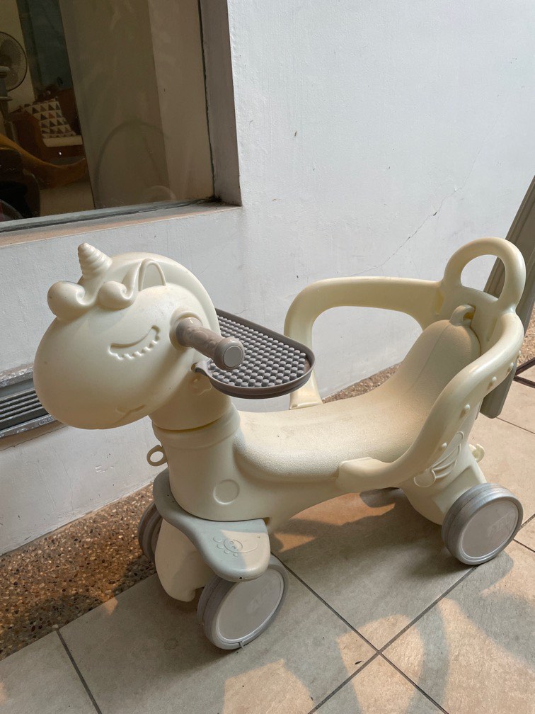 Unicorn Push Car / Rocker, Babies & Kids, Going Out, Other Babies Going ...