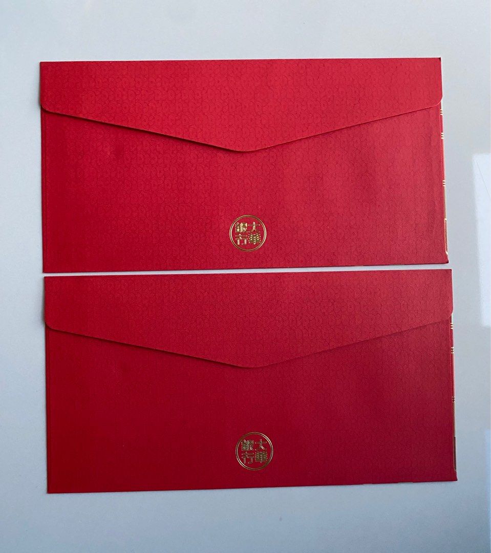 UOB Red packet Angpau - 6 pieces, Hobbies & Toys, Stationery & Craft ...