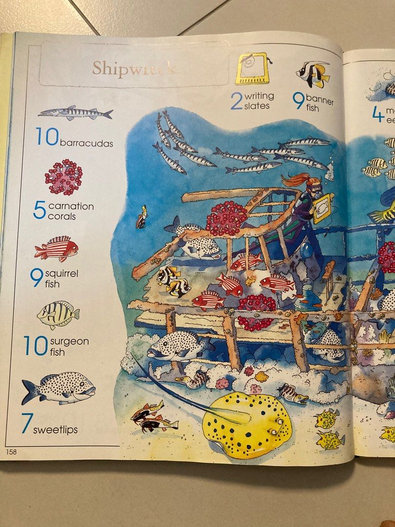 Usborne thousands of things to spot, Hobbies & Toys, Books & Magazines ...